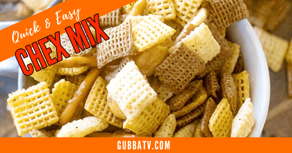 Gub Grandma’s Homemade Chex Mix - Gubba Homestead