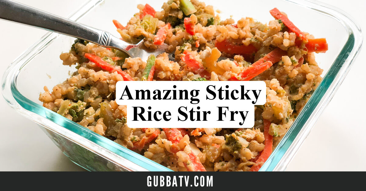 Sticky Rice Recipe Stir Fry - Gubba Homestead